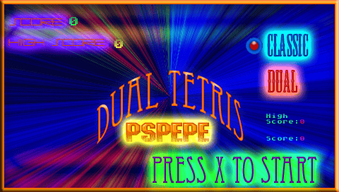 Dual Tetris PSP - GameBrew