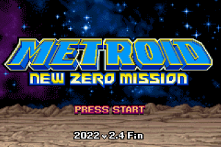 Metroid - New Zero Mission GBA - (Game Hacks) - GameBrew