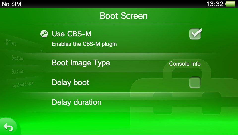 Custom Boot Splash Manager Vita - Vita Homebrew Apps (System Tools ...