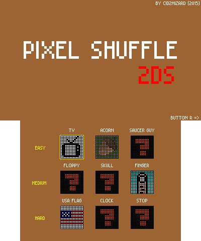 Pixel Shuffle 2DS - GameBrew