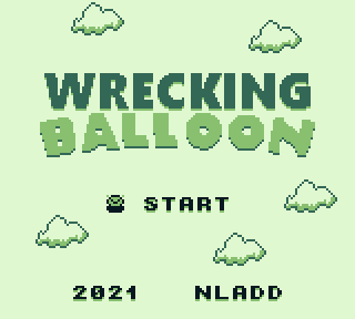 Wrecking Balloon GB - GameBrew