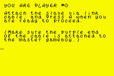 Multiplayer Demo GBA - GameBrew