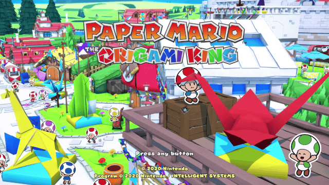 Paper Mario - The Origami King 60 FPS Mod Switch - GameBrew