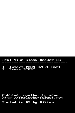 rtcread-ds - GameBrew