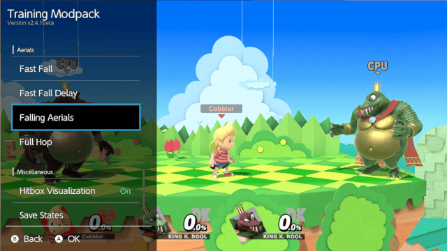 UltimateTrainingModpack Overlay Switch - GameBrew