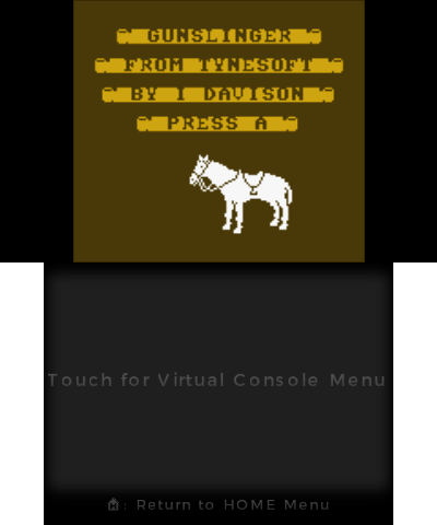 Gunslinger 3DS - GameBrew