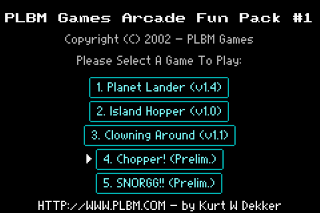 PLBM Games Arcade Fun Pack 1 GBA - (Arcade Games) - GameBrew