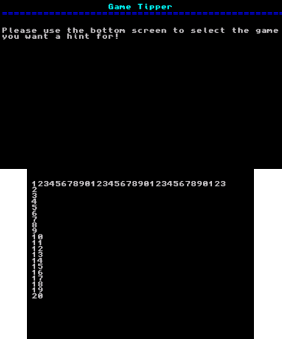 GameTipper3DS - (Utilities) - GameBrew