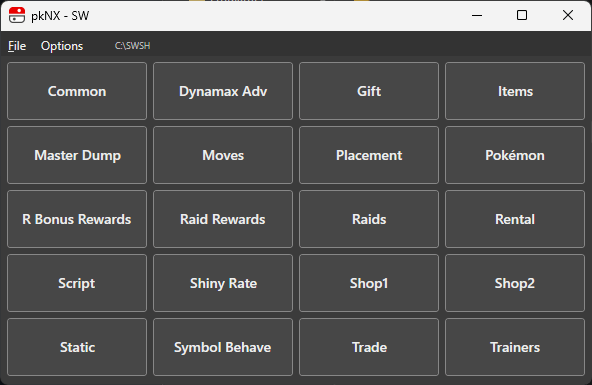PkNX Switch - Switch Rom Hacks (Hack Utilities) - GameBrew