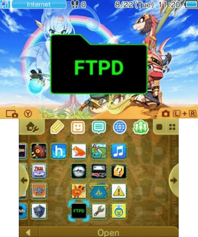 Ftpd 3DS - GameBrew