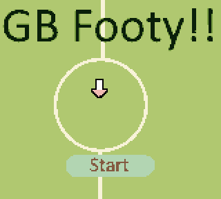 GB Footy - GameBrew
