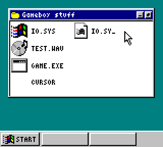 GUI examples GB - GameBrew