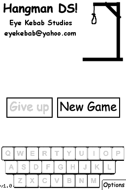 Hangman DS - GameBrew