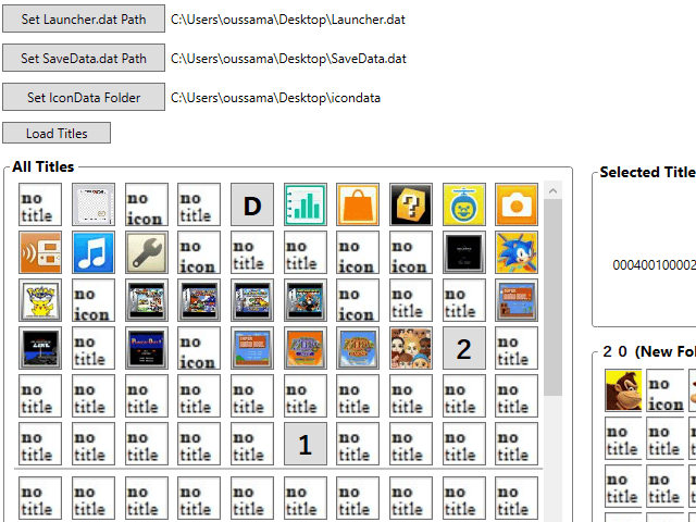 HomeMenuEditor3DS - (PC Utilities) - GameBrew
