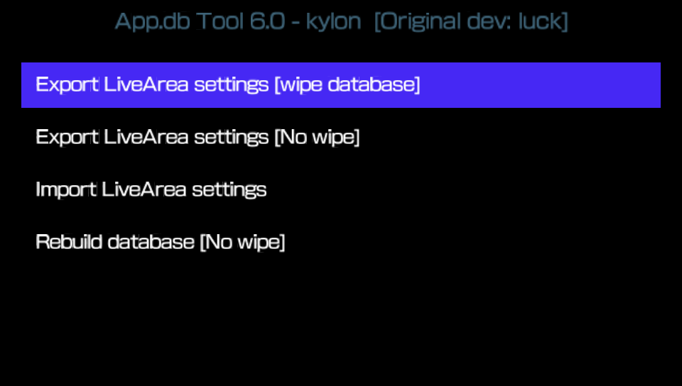 Appdb Tool Vita - Vita Homebrew Apps (Utilities) - GameBrew