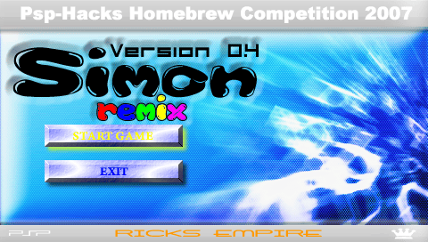 Simon Remix PSP - GameBrew