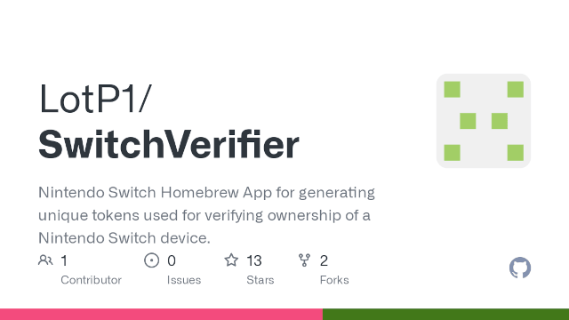 SwitchVerifier - Switch Homebrew Apps (System Tools) - GameBrew