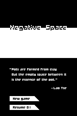 Negative Space - GameBrew