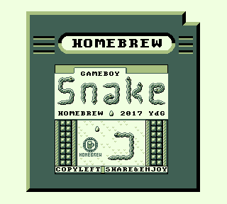 GBSnake by Yvar de Goffau - GameBrew