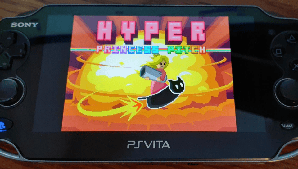 Hyper Princess Pitch Vita - Vita Homebrew Games (Shooter) - GameBrew