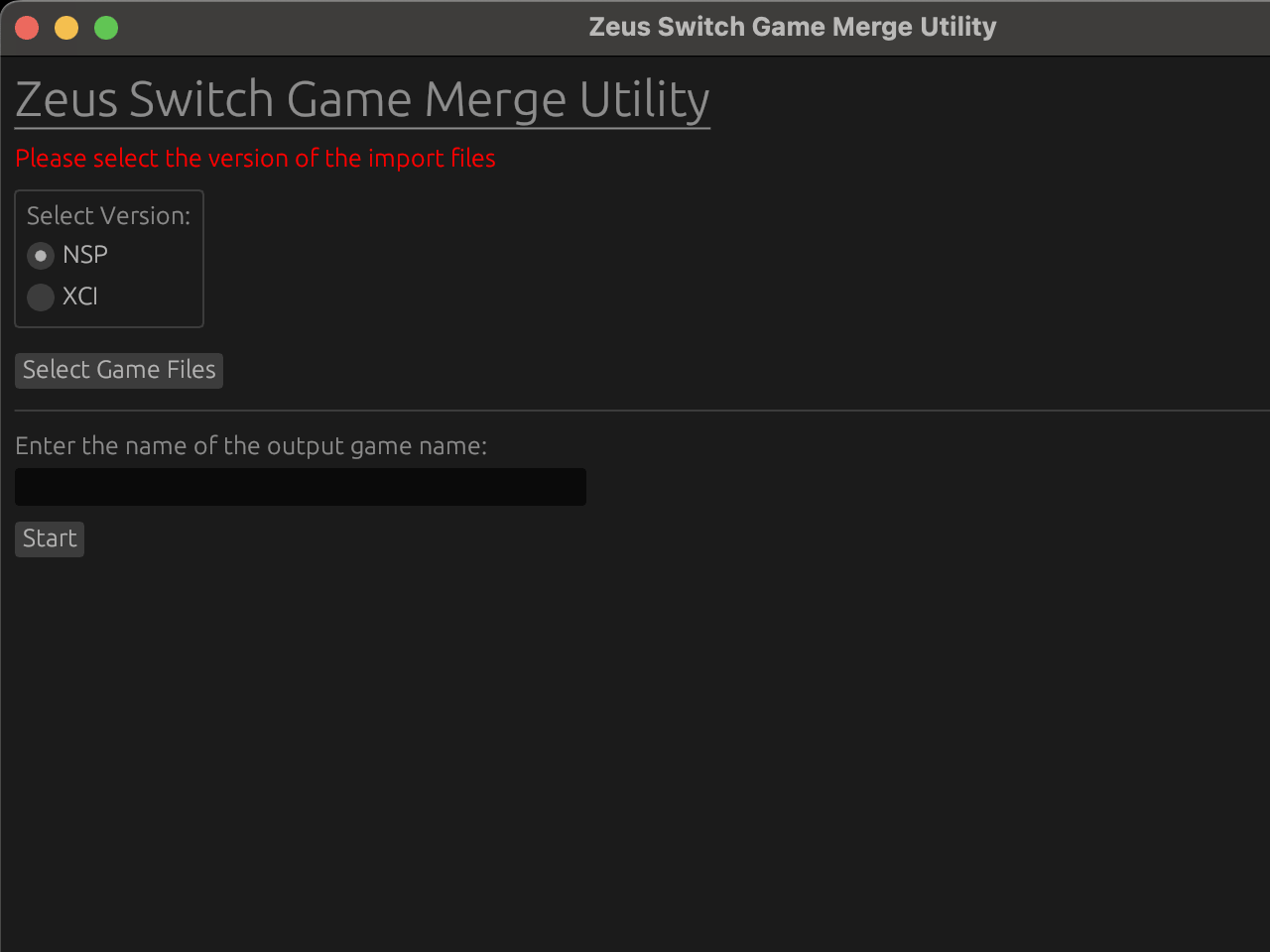 Switch Game Merger Utility - Switch Homebrew PC Tools (PC Utilities ...