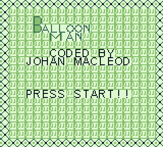 Balloon Man GB - GameBrew
