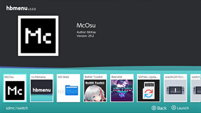 McOsu NX Switch - GameBrew