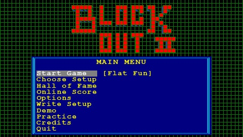 BlockOut II PSP - GameBrew