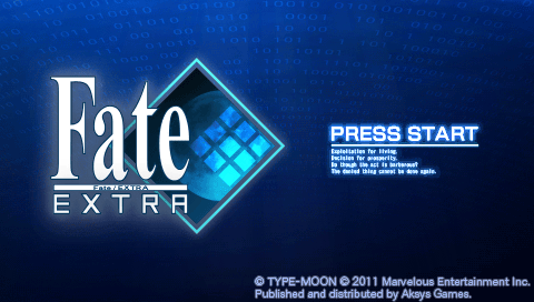 Fate Extra Perfect PSP - GameBrew