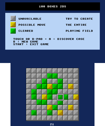 100 Boxes 2DS - GameBrew