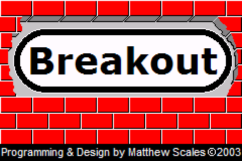 Breakout GBA - (Arcade Games) - GameBrew