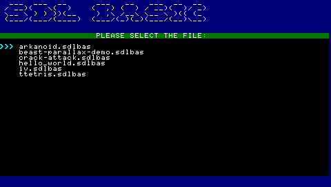 SdlBasic PSP - GameBrew