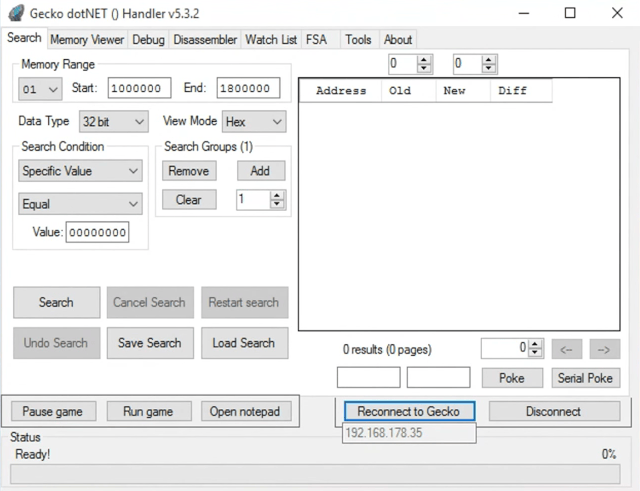 TCP Gecko dotNet Wii U - GameBrew