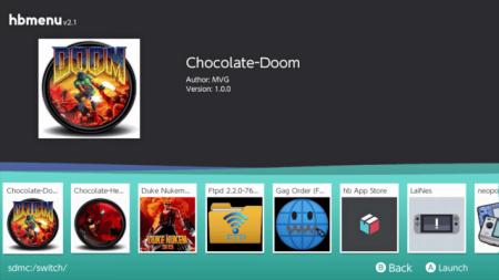 Chocolate Doom NX Switch - GameBrew