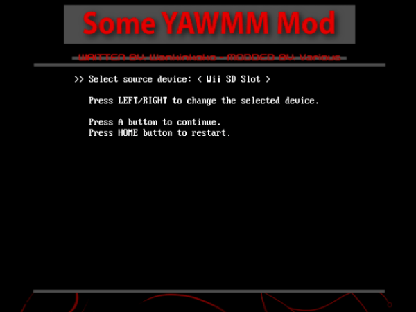 Some YAWMM Mod Wii - GameBrew