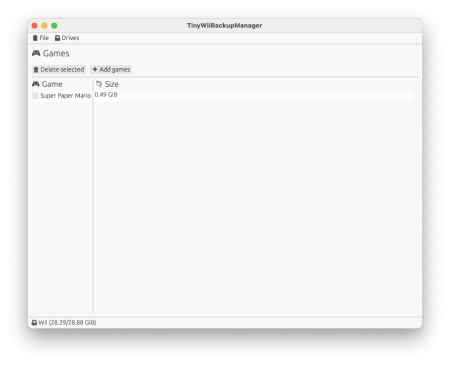 TinyWiiBackupManager - Wii Homebrew PC Tools (WBFS Managers) - GameBrew