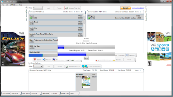 WBFS Manager Wii - GameBrew
